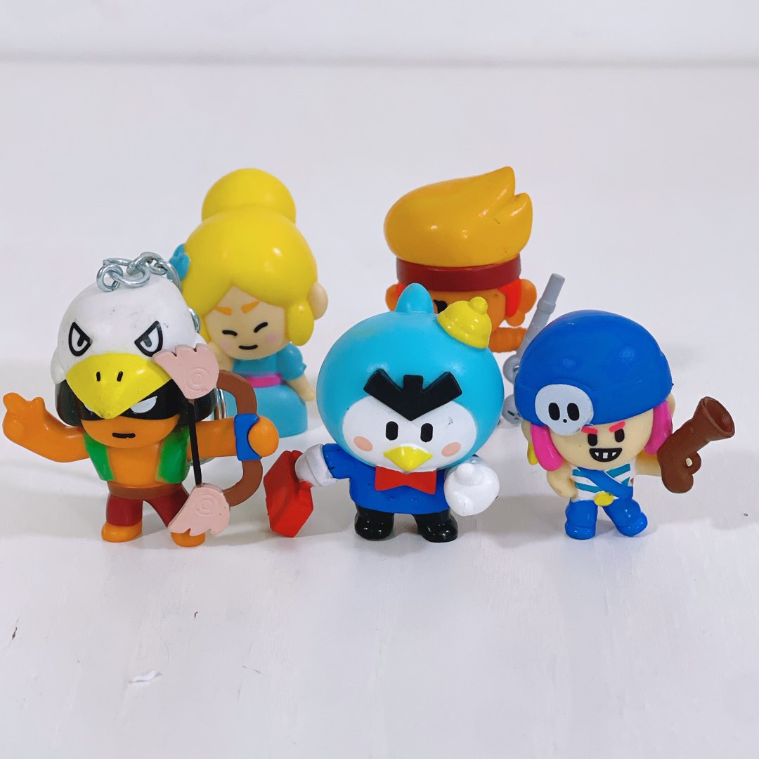 Brawl Stars Official Collectible Mini Figure - Small Chibi Figurine ...