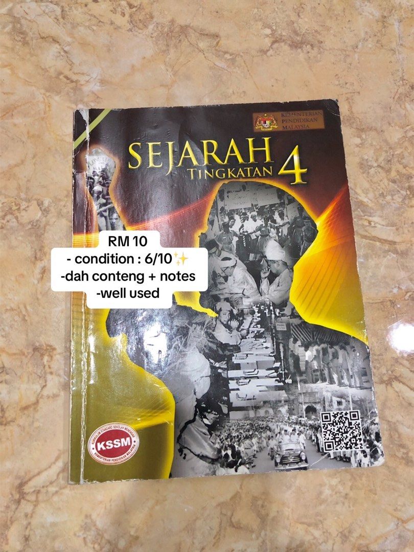 Buku Teks Sejarah Ting 4 Hobbies Toys Books Magazines Textbooks