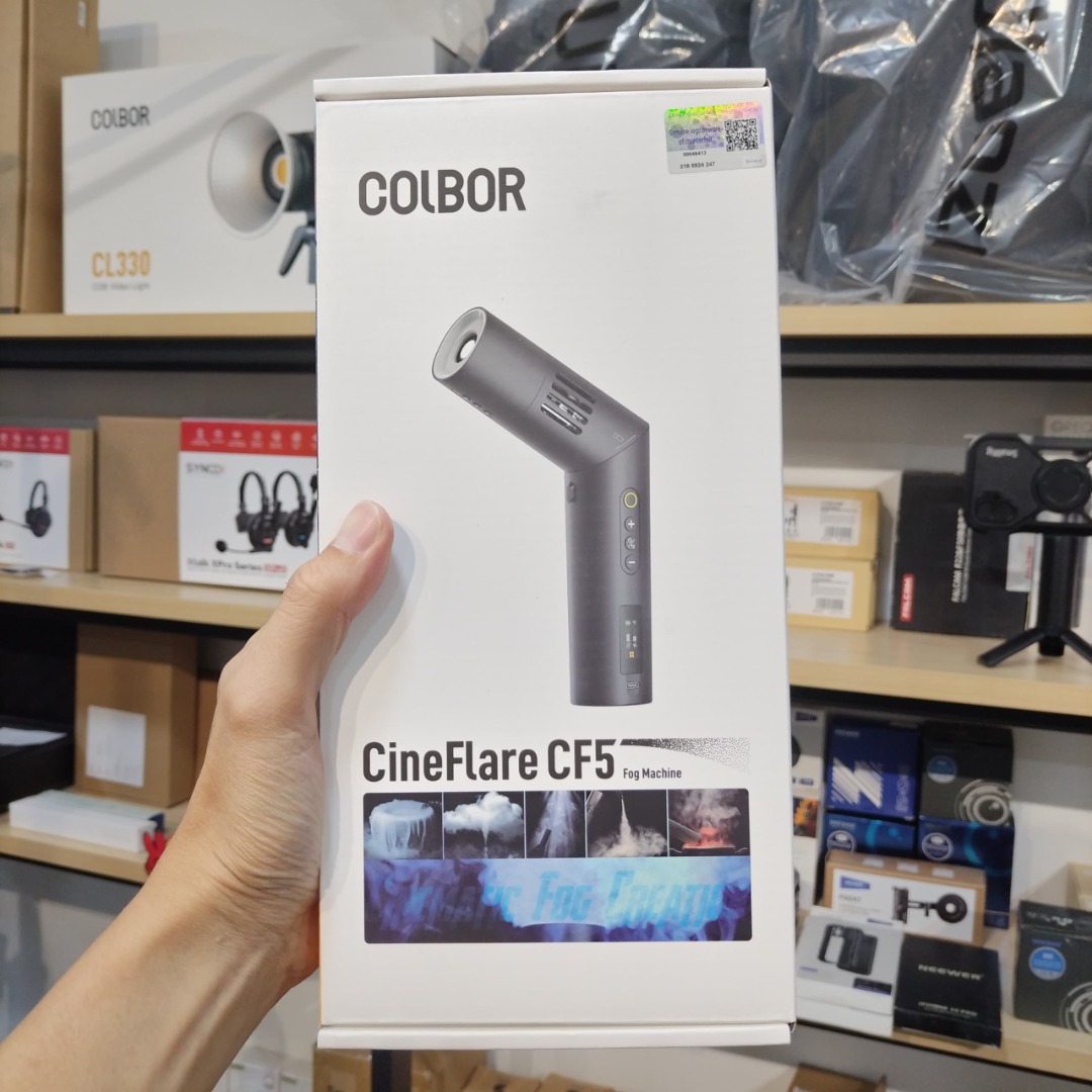COLBOR Cineflare CF5 40W Portable Fog Machine Dry Ice Smoke Machine Photography With Remote ...