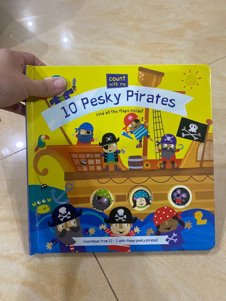 Count with me pirates story book, Hobbies & Toys, Books & Magazines ...