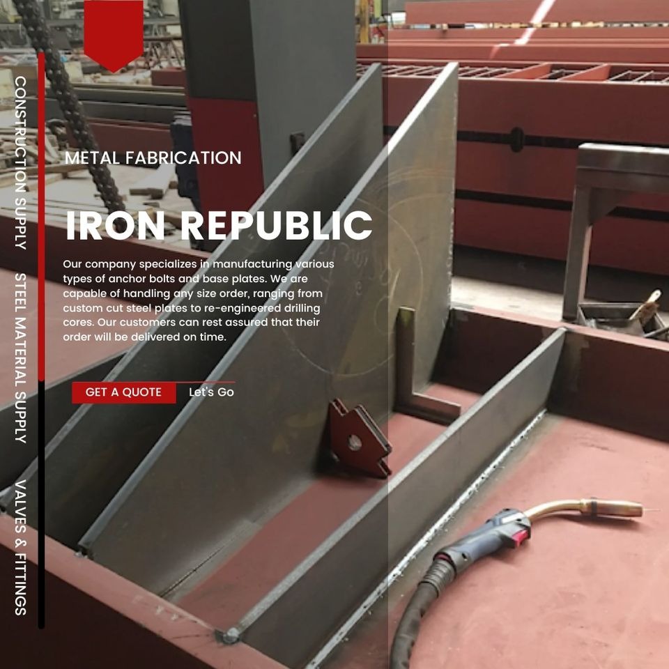 Custom Cut Stiffener Plate / Base Plate with Hole / MS Plate / Steel ...