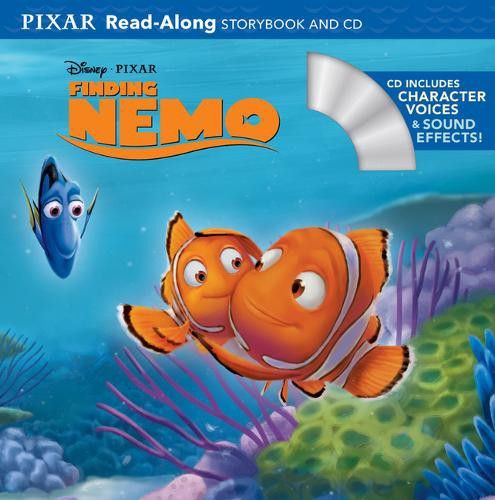Disney pixar read along storybook and cd, finding nemo, 興趣及遊戲, 書本 & 文具 ...