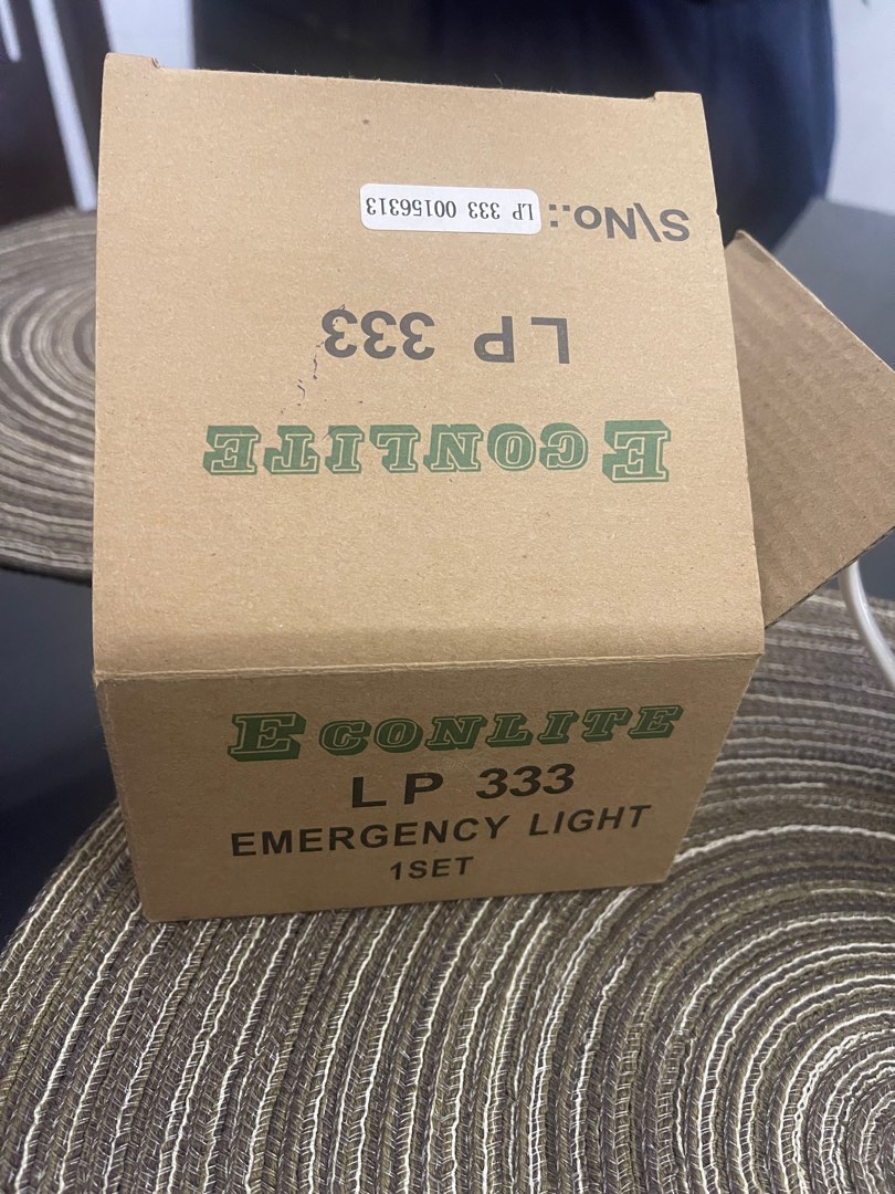 Econlite Emergency Light LP-333 LED LP 333 LP333 (BOMBA APPROVED ...