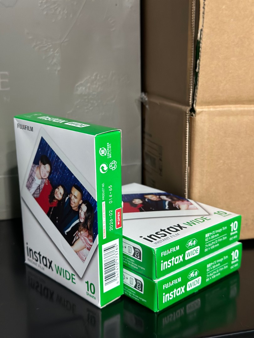 Fujifilm Wide Intax Film, Photography, Photography Accessories, Other ...