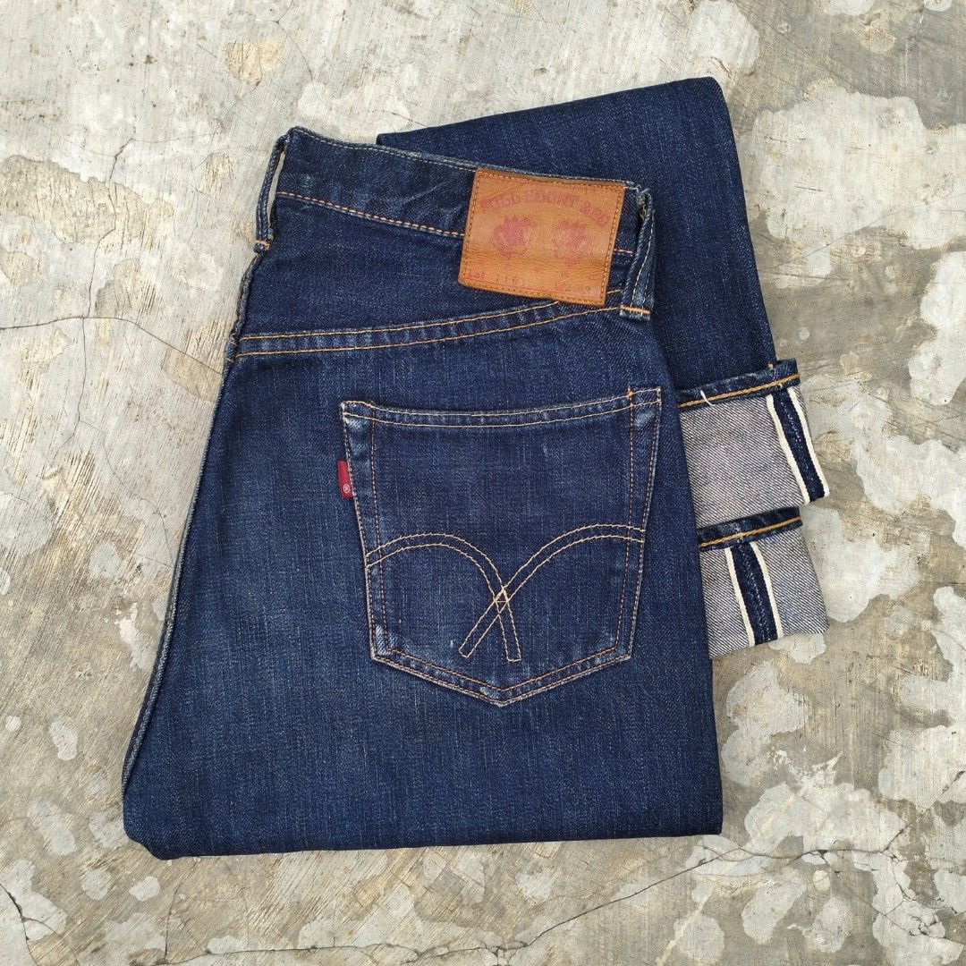 Full count not Pure blue Japan not momotaro jeans iron heart denim ...