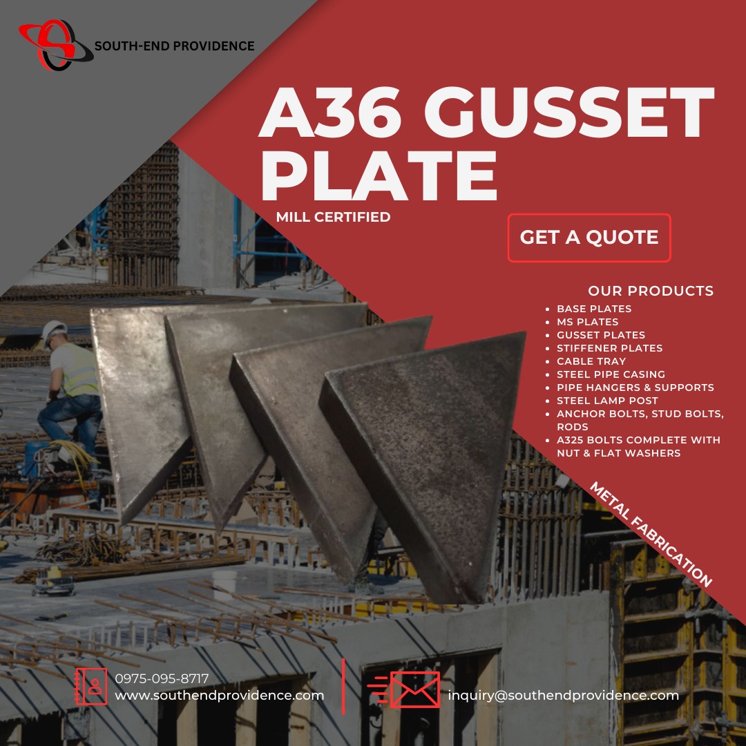 Gusset Plate - MS Plate - Stiffener Plate - Ms Plate - Stud Bolt ...
