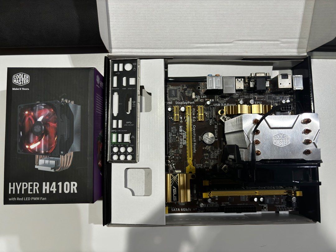 WORKING Intel i7-4770, ASUS H87-PRO Motherboard, Computers & Tech ...