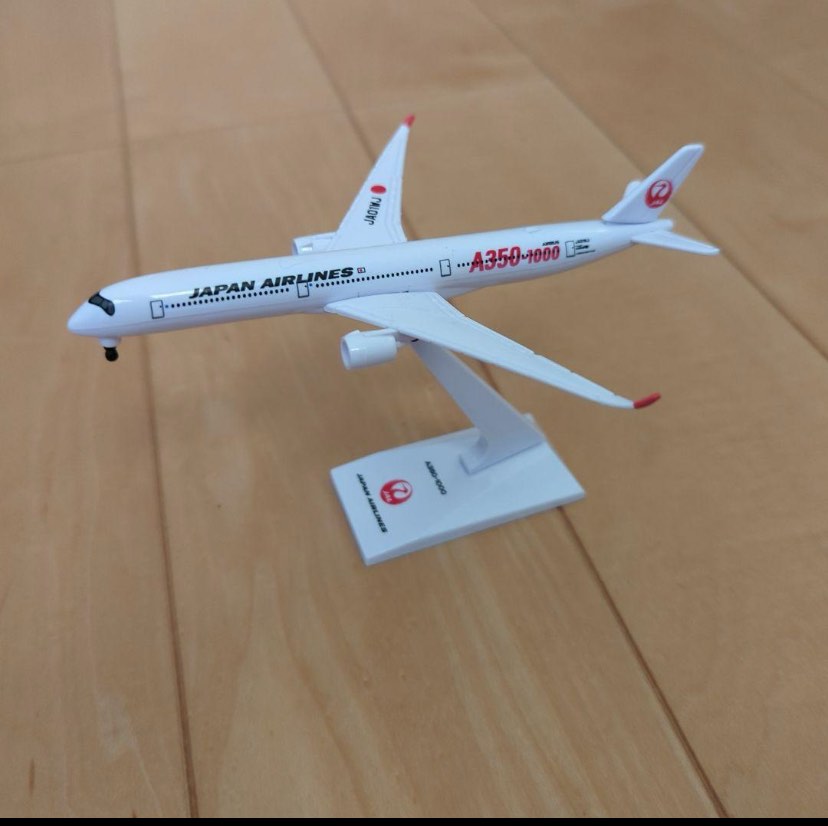 JAL JAPAN AIRLINES airplane model kits JAL A350 airbus, Hobbies & Toys ...