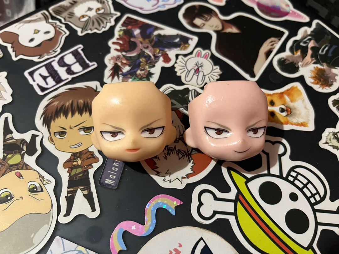 Katsuki Bakugou Nendoroid Faceplate Tingi Split Nendo Smiling FP ...