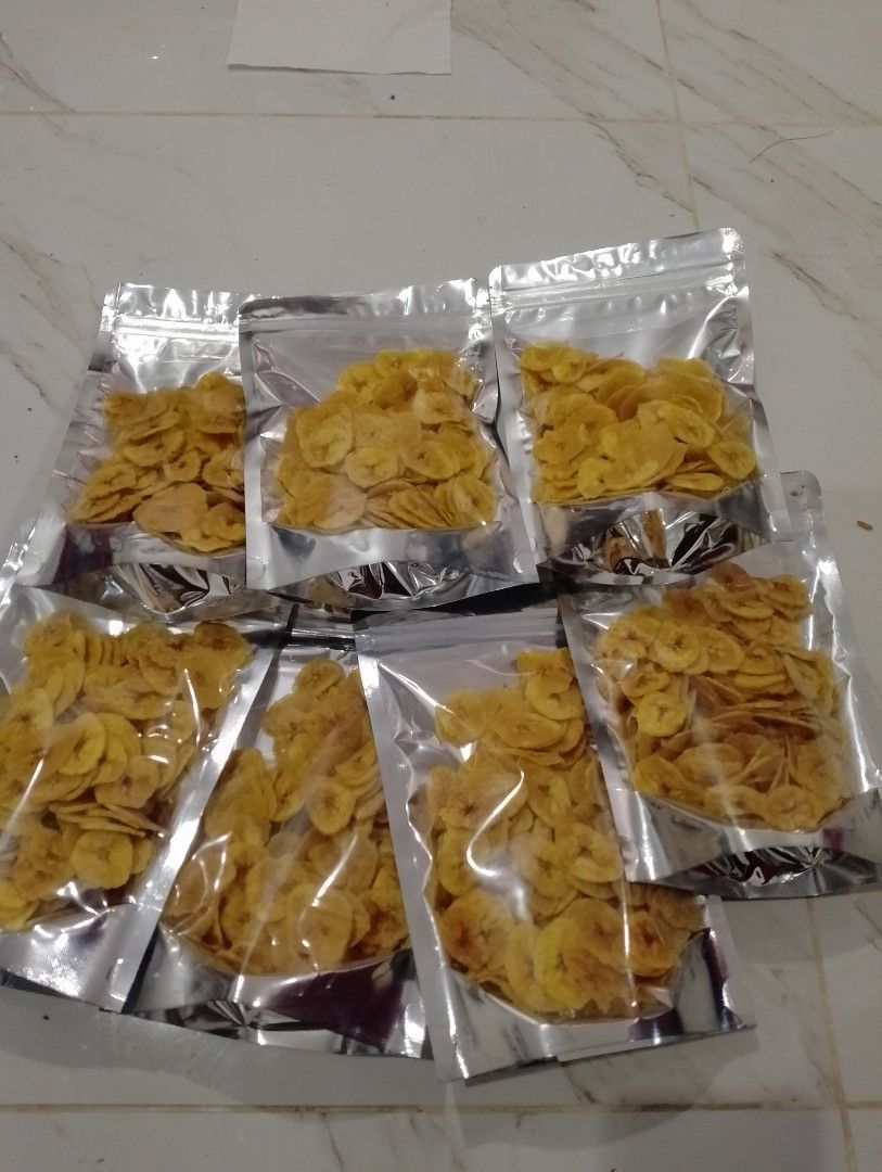 Kerepek pisang bonda, Food & Drinks, Packaged & Instant Food on Carousell