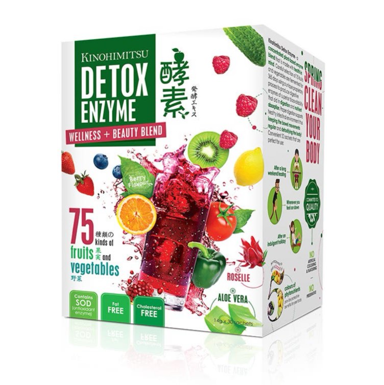 Kinohimitsu Detox Enzyme 30s (Fast constipation relief), Health ...