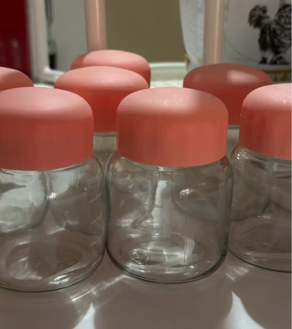 Liquid Storage Bottle Glass Bottle Milk EBM storage, Furniture & Home ...