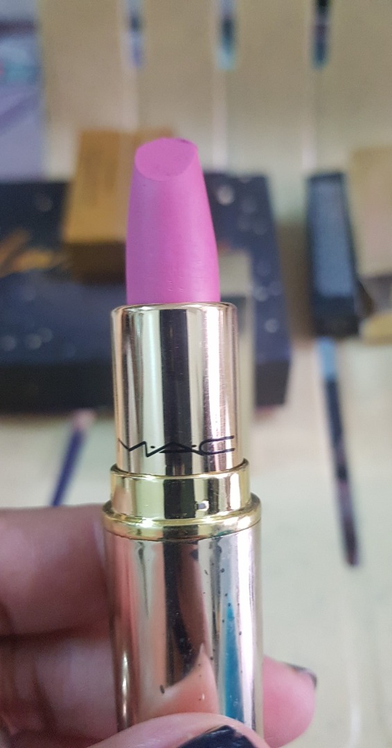 MAC BARBIE LIMITED EDITION MATTE LIPSTICK COOL BUBBLEGUM FROM US BOX ...
