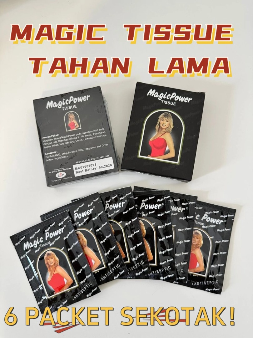 Magic Tissue Power Barang Tersedia Original, Beauty & Personal Care ...