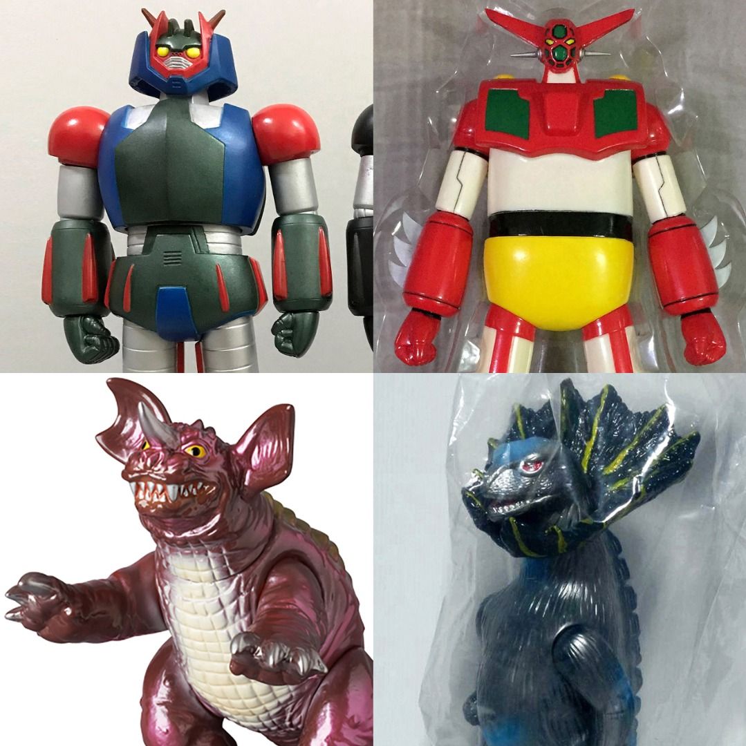 Marmit - 超級機械人烈傳 限定版 無敵鐵羅剎 珍珠色動畫版 10" $1000 / Longoal GETTER ONE 三一萬能俠1 ...