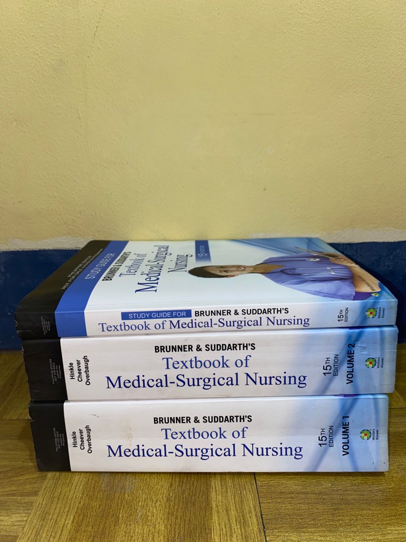 MEDICAL- SURGICAL NURSING (Brunner & Suddarth’s), Hobbies & Toys, Books ...