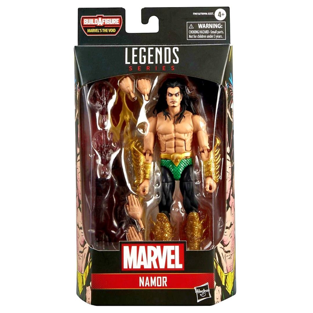 MISB Marvel Legends The Void Wave Black Panther Namor The Sub-Mariner ...