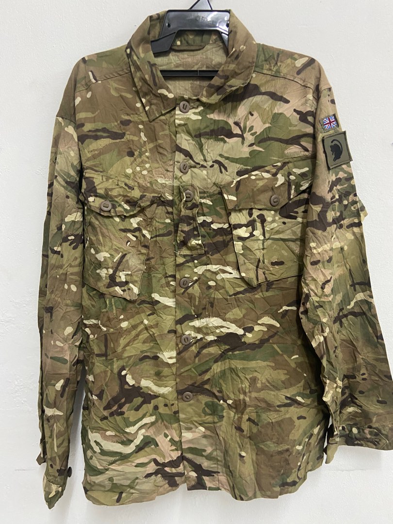 multi terrain patern british military jacket, Men's Fashion, Activewear ...