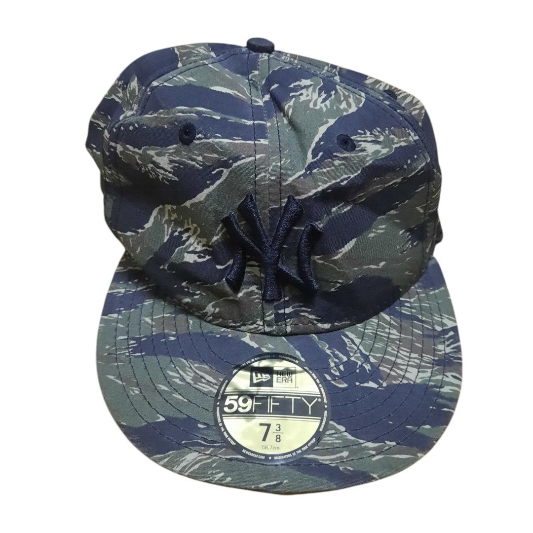 NY new era cap tiger strip, Men's Fashion, Watches & Accessories, Cap ...