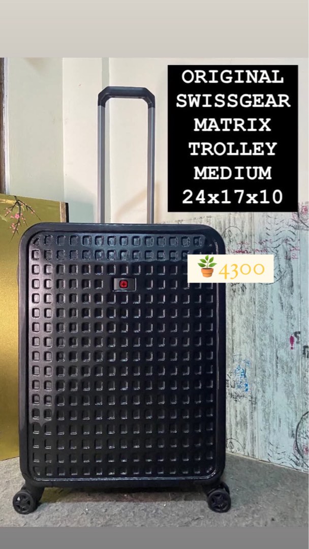 ORIGINAL SWISSGEAR MATRIX BRAND MEDIUM SIZE LUGGAGE, Hobbies & Toys ...