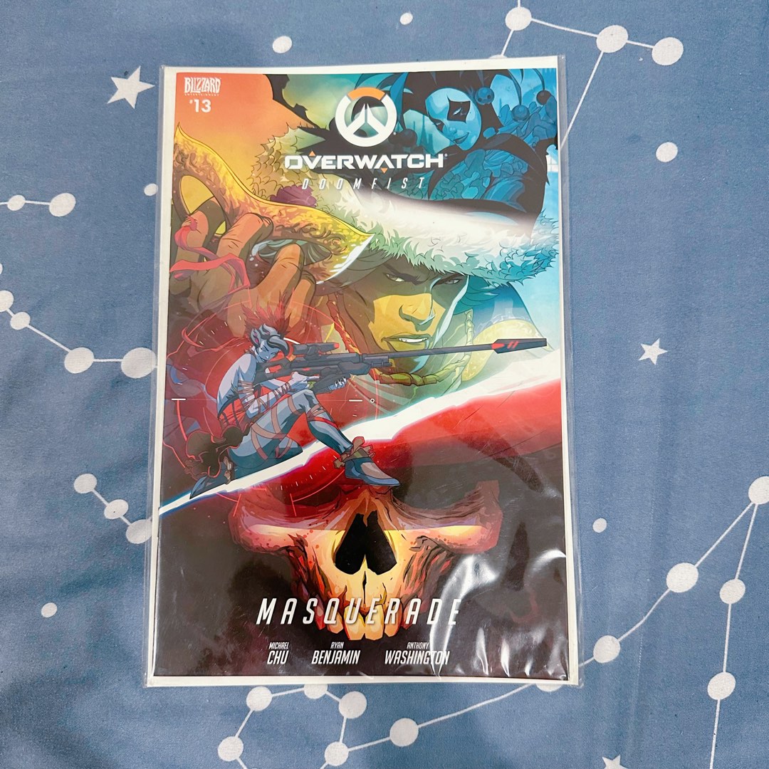 Blizzard Overwatch Doomfist Masquerade - Widowmaker Origin story comics ...