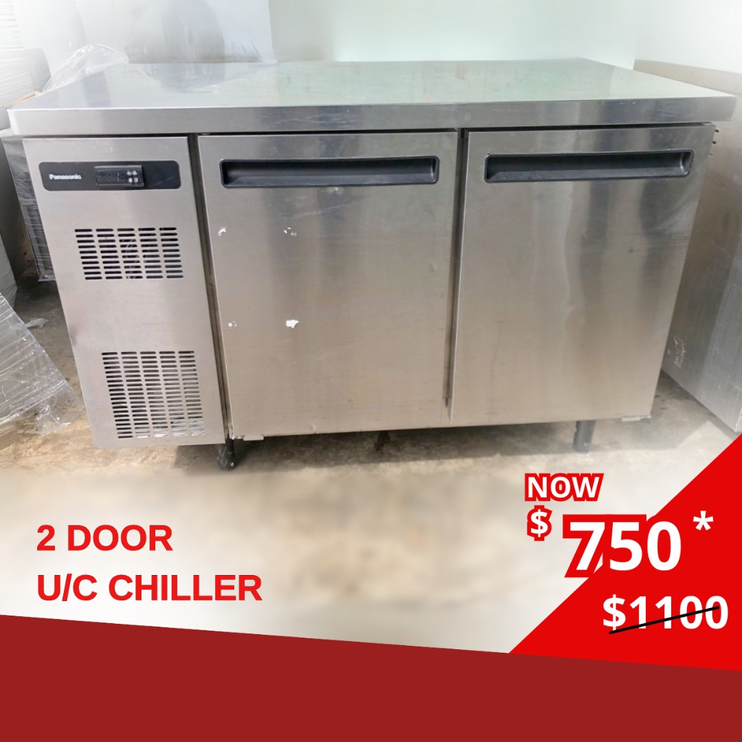 Panasonic 2 Door Chiller | 2 Door Undercounter Chiller | Counter Top ...