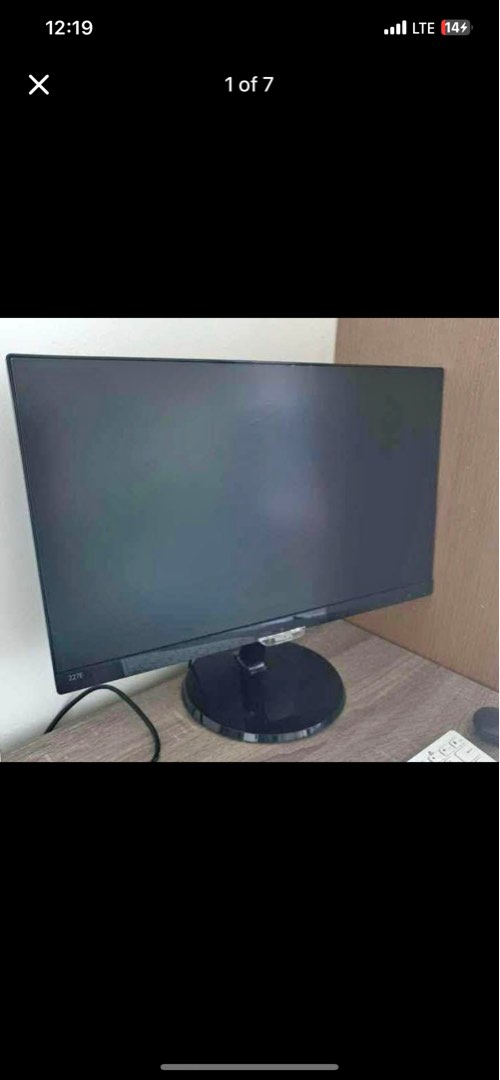 PHILIPS 22inch 227E FRAMELESS MONITOR, Computers & Tech, Parts ...