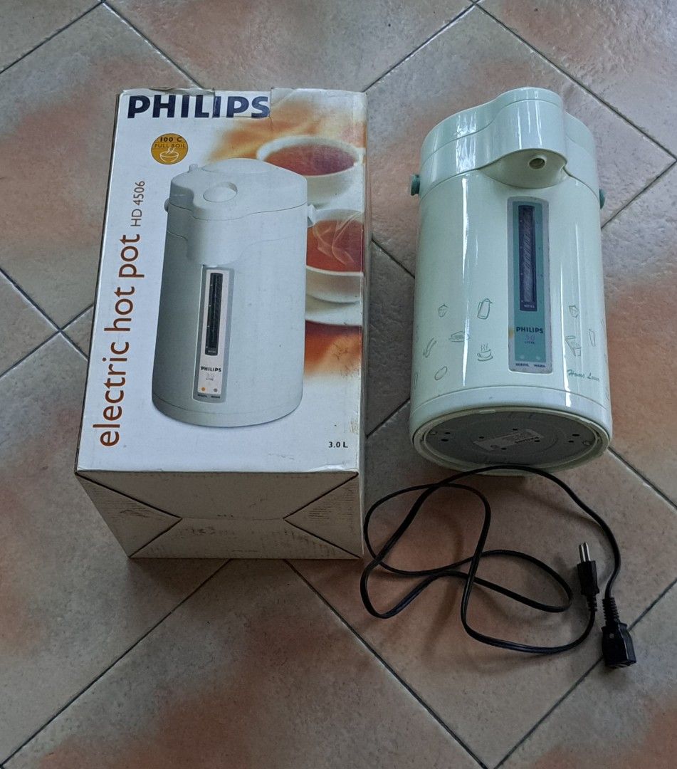 Philips electric hot pot HD 4506 pemanas listrik air minum not ...