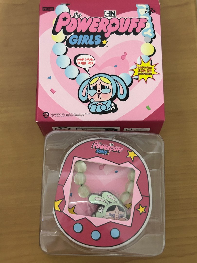 POP MART PPG PHONE CHARM (bunny buttercup), Hobbies & Toys, Toys ...