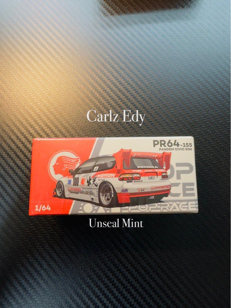 Pop Race Pandem civic EG6 Idemitsu Motion Infinite (PR64-155) "All In ...