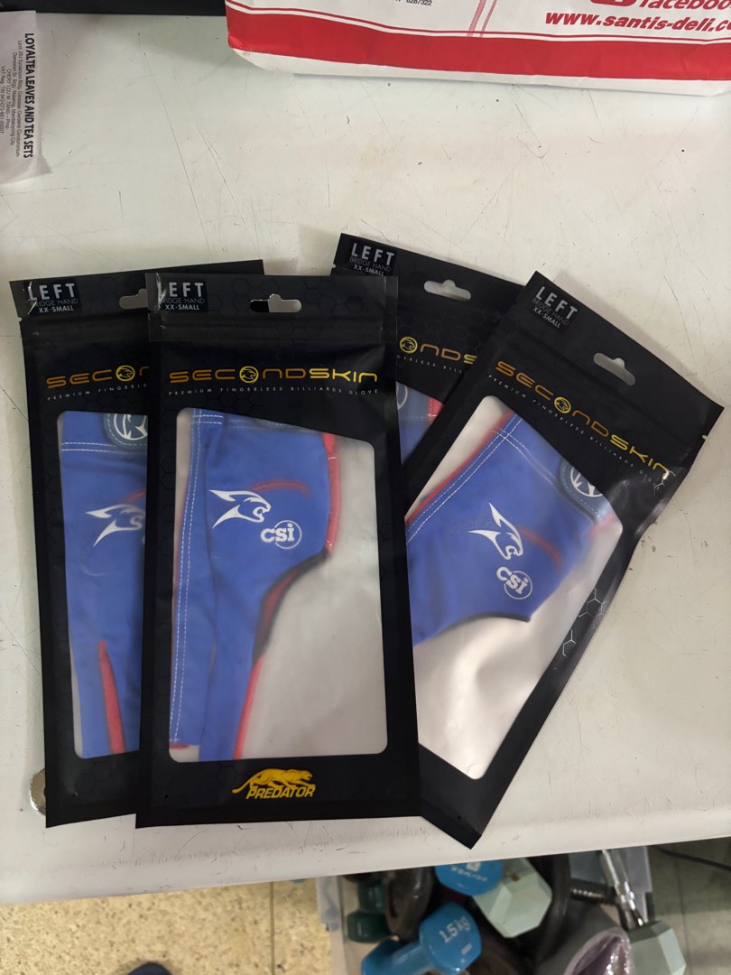 Predator Second Skin Billiards Glove, Sports Equipment, Sports & Games ...