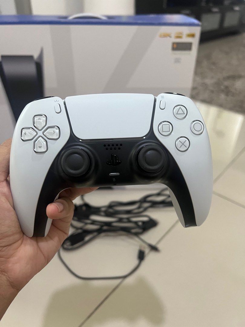 PS5 Fat Disc, 1 Controller, Full Set with Box, Video Gaming, Video Game ...