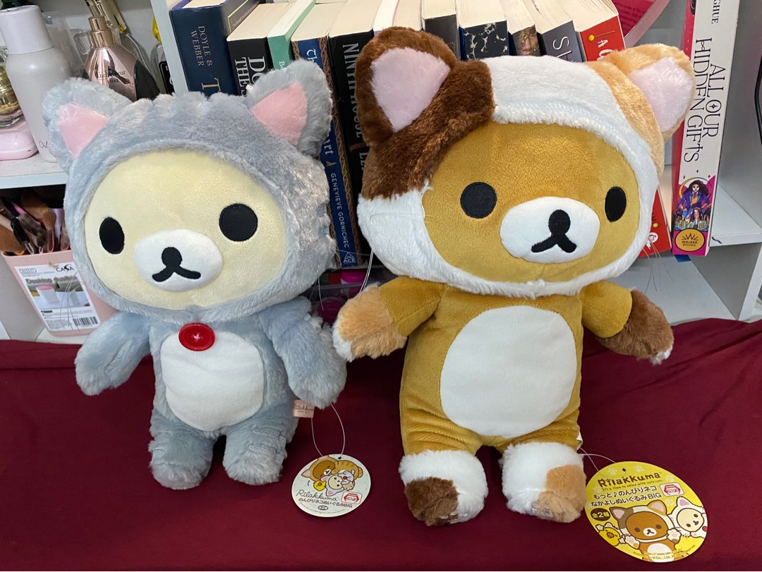 RARE sanrio rilakkuma & korilakkuma cat edition, Hobbies & Toys, Toys ...