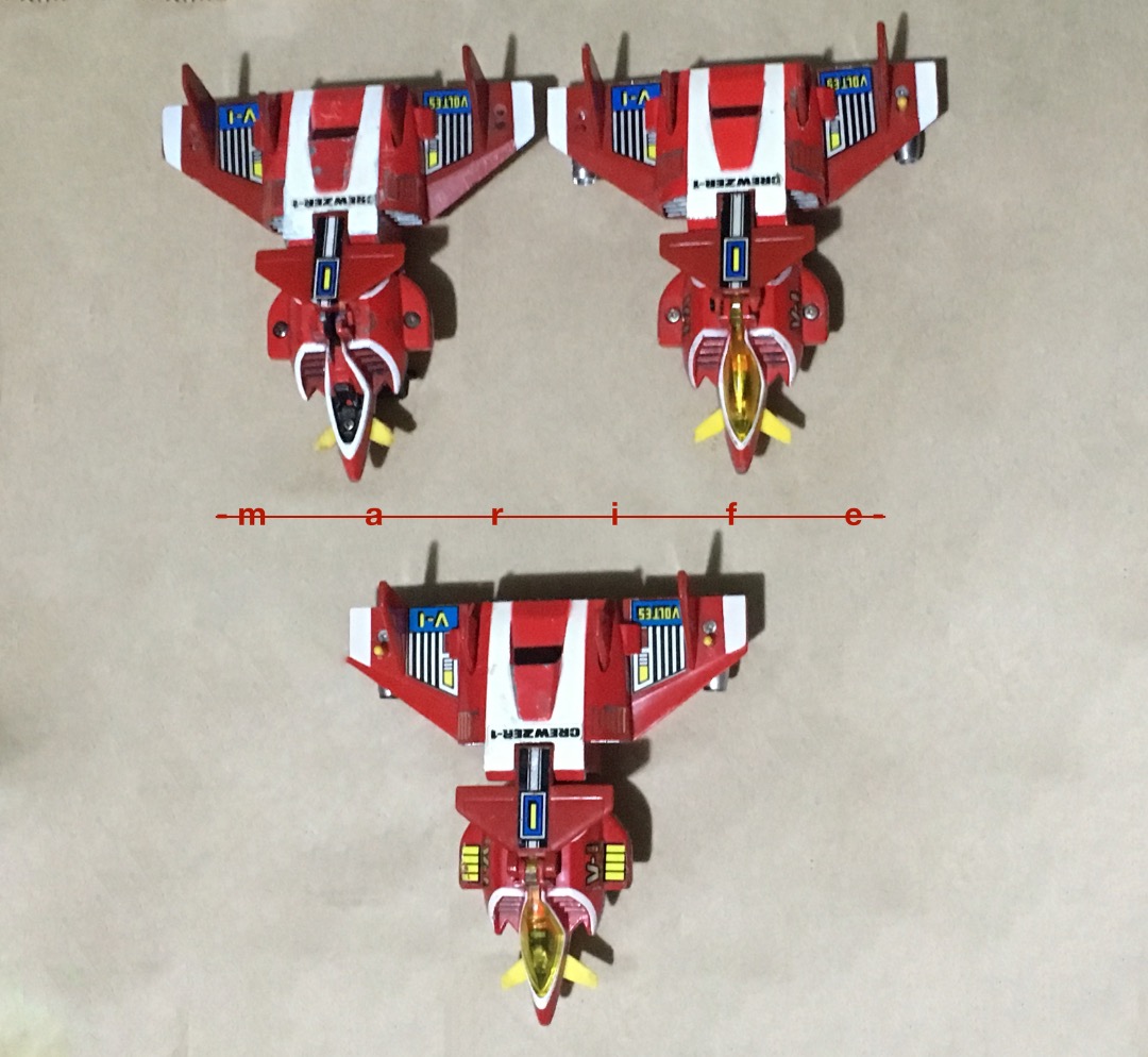 RARE voltes v crewzer 1977 scarce genuine part's Box & accessories Y&k ...