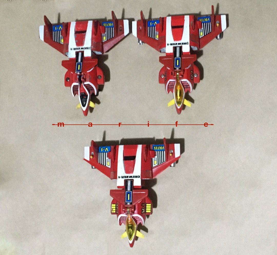 RARE voltes v crewzer 1977 scarce genuine part's Box & accessories Y&k ...