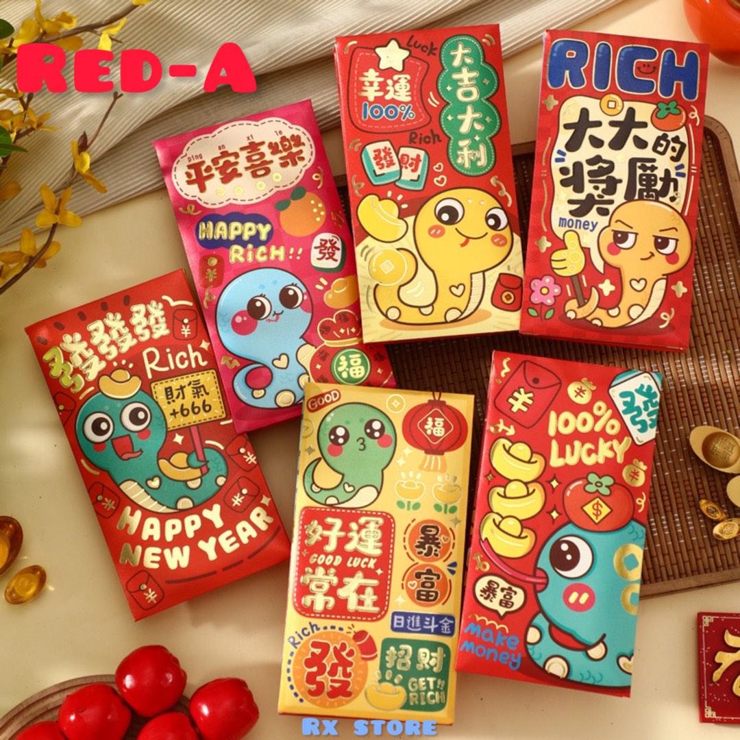 Red Packet Snake Year 2025, Hobbies & Toys, Stationery & Craft, Other ...