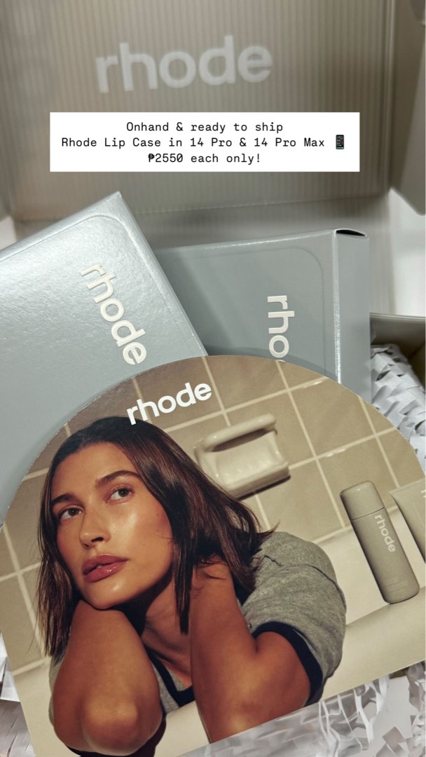 Rhode Lip Case in 14 Pro & 14 Pro Max, Mobile Phones & Gadgets, Mobile ...