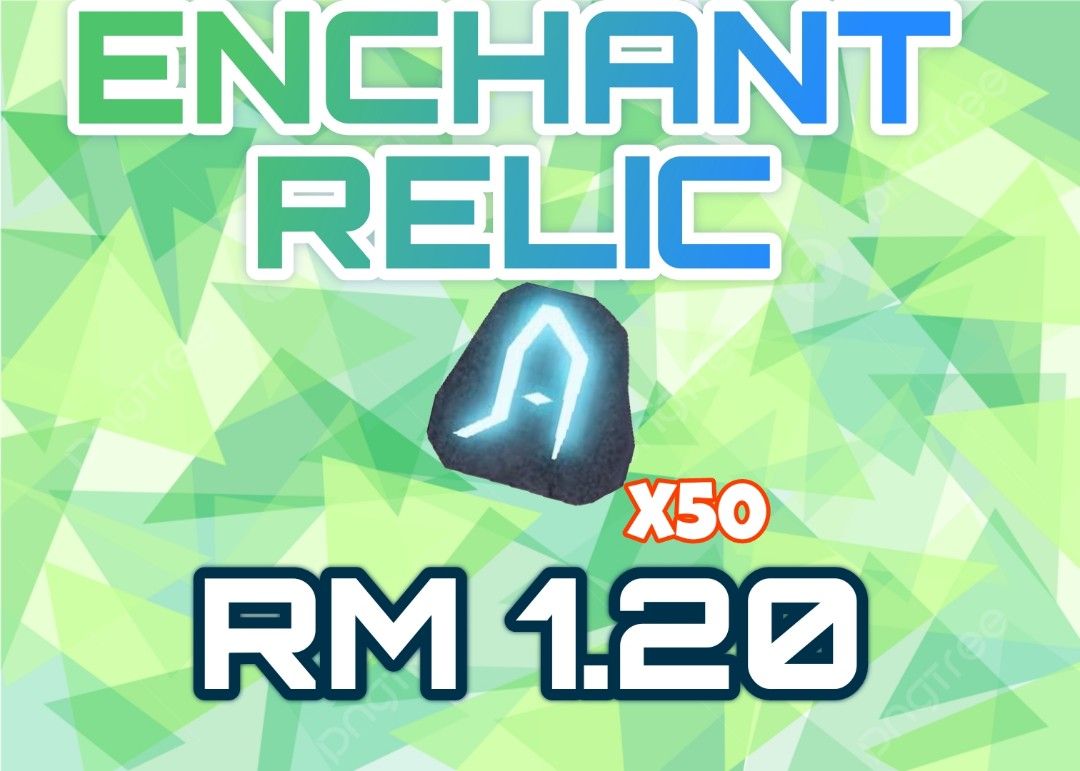 ROBLOX FISCH ENCHANT RELIC (CHECK DESCRIPTION), Video Gaming, Gaming ...