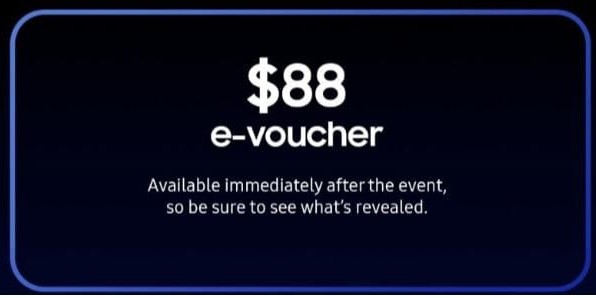 $88 off promo code e voucher for Samsung Galaxy S25 on Samsung SG online store, Tickets ...