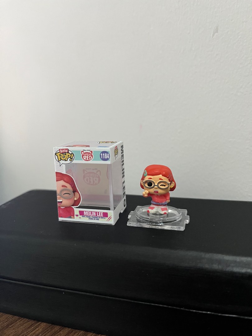 Secret Funko Bitty Pop Turning Red - Meilin Lee, Hobbies & Toys ...