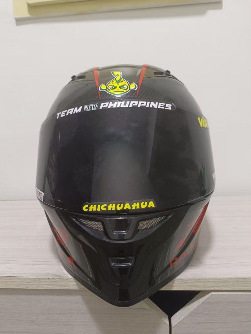 SELLING replica of agv helmet, Auto Accessories on Carousell