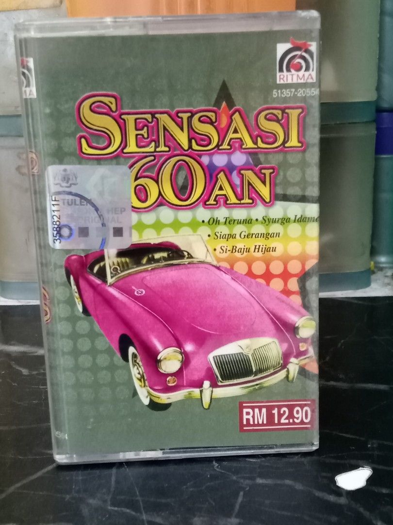 Sensasi 60an Original Kaset, Hobbies & Toys, Music & Media, CDs & DVDs on Carousell