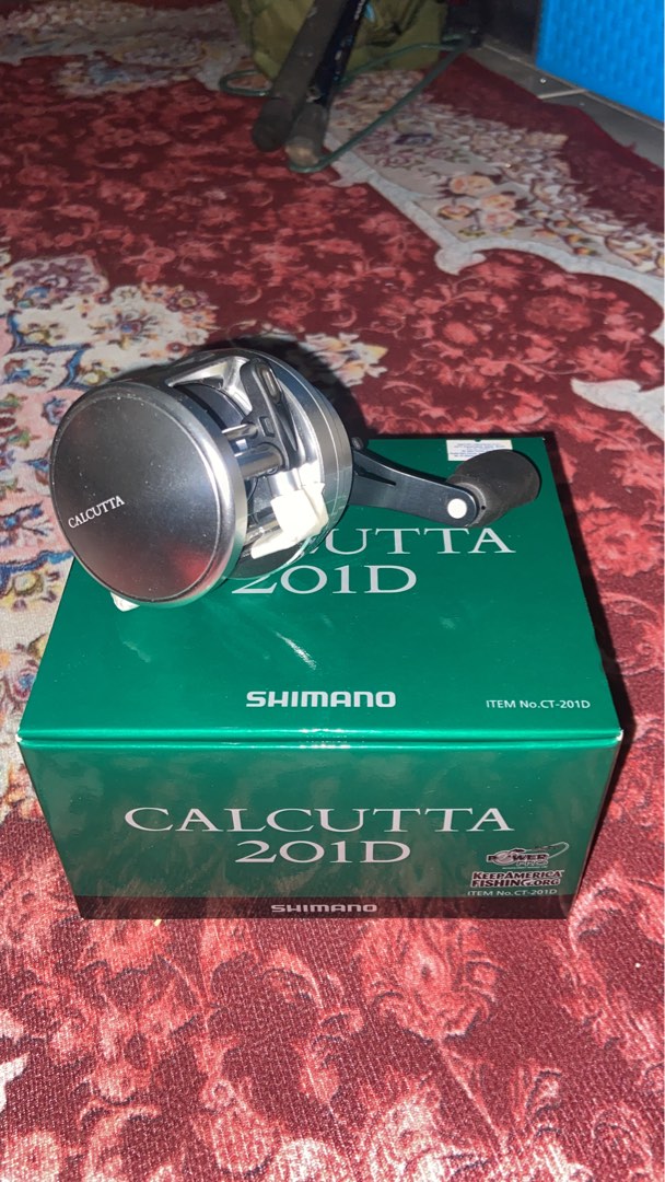 Shimano Calcutta 201D, Sports Equipment, Fishing on Carousell