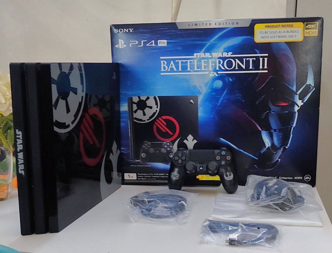 Sony PlayStation 4 PS4 Pro Star Wars Battlefront 11 Limited Edition ...