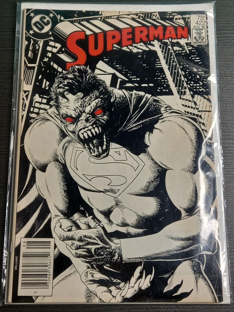 Superman #422 Comics 1986 by DC Comics Inc, Hobbies & Toys, Books ...