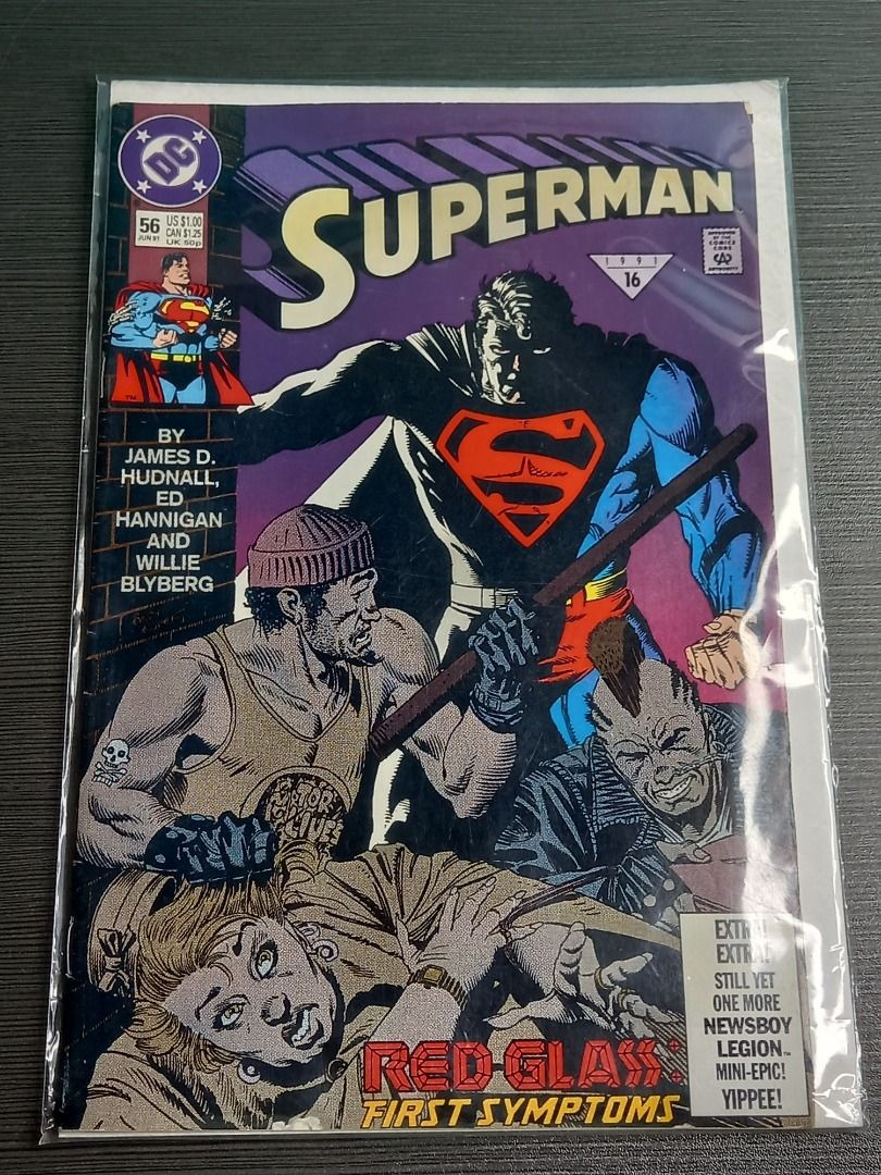 Superman #56 Comics 1991 by DC Comics Inc, Hobbies & Toys, Books & Magazines, Comics & Manga on ...