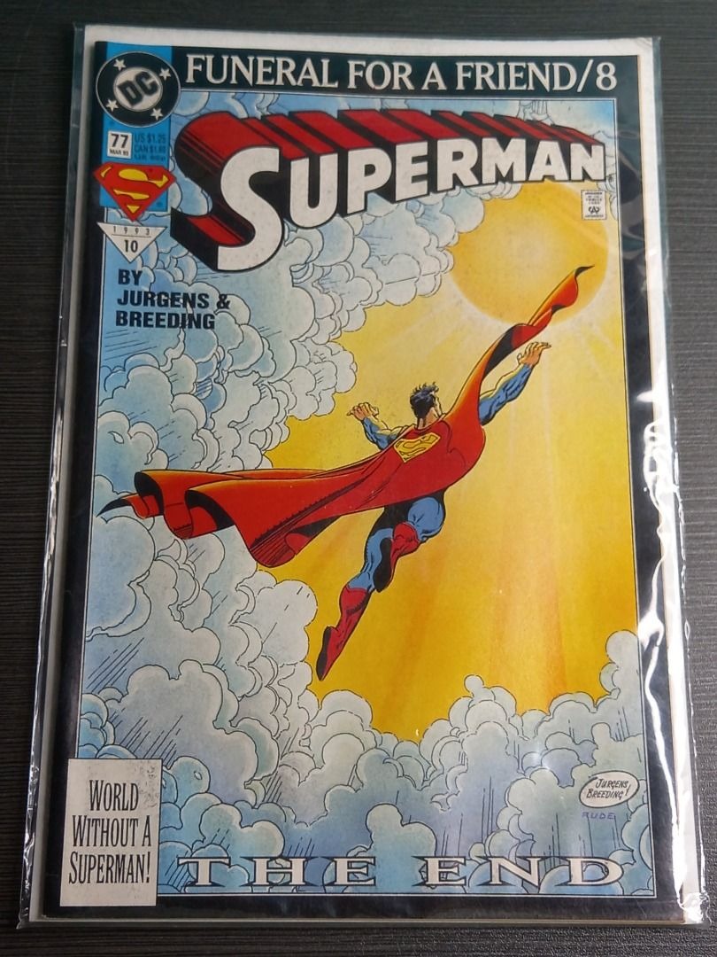 Superman #77 Comics March 1993 by DC Comics Inc, Hobbies & Toys, Books & Magazines, Comics ...