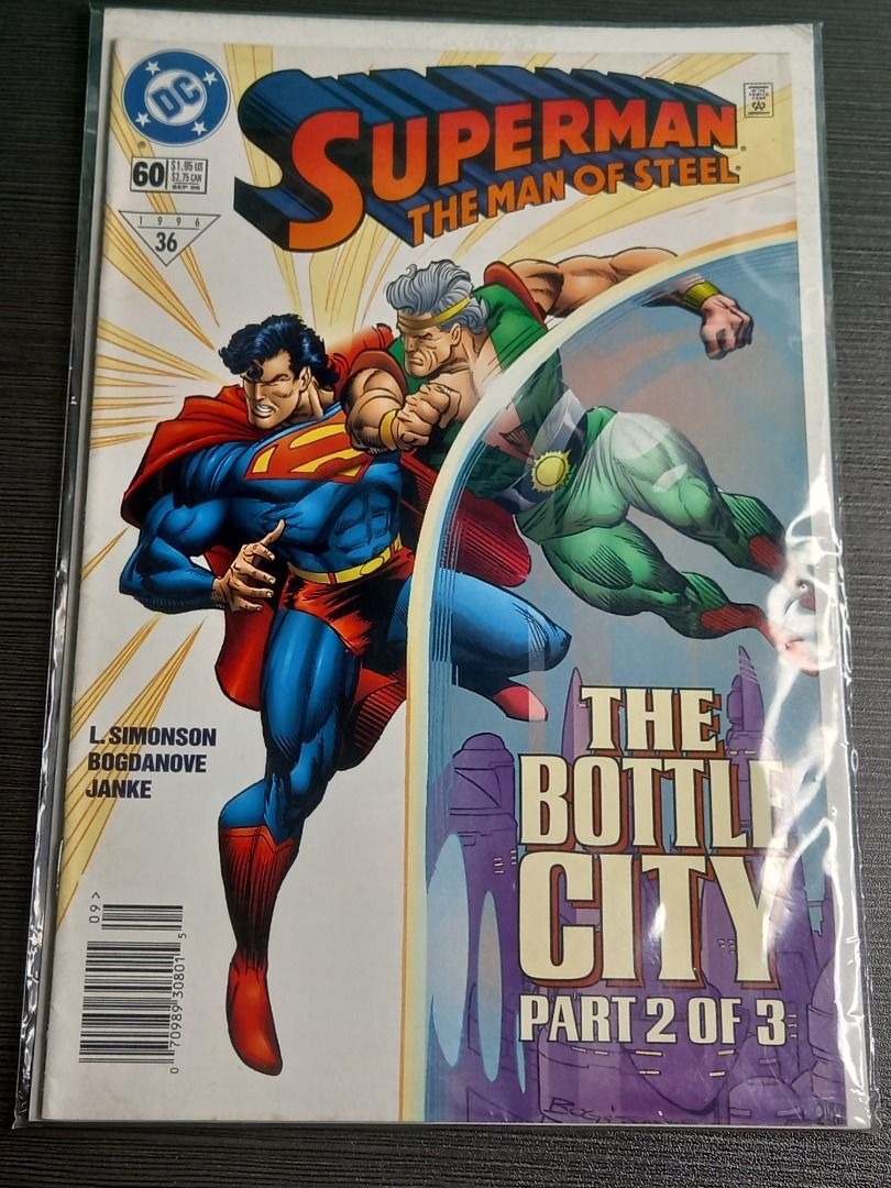 Superman The Man of Steel #60 Comics September 1996 by DC Comics Inc ...