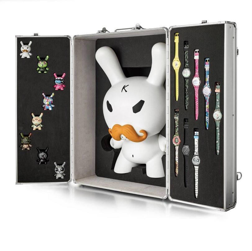 Swatch x Kidrobot collab set, Announcements on Carousell