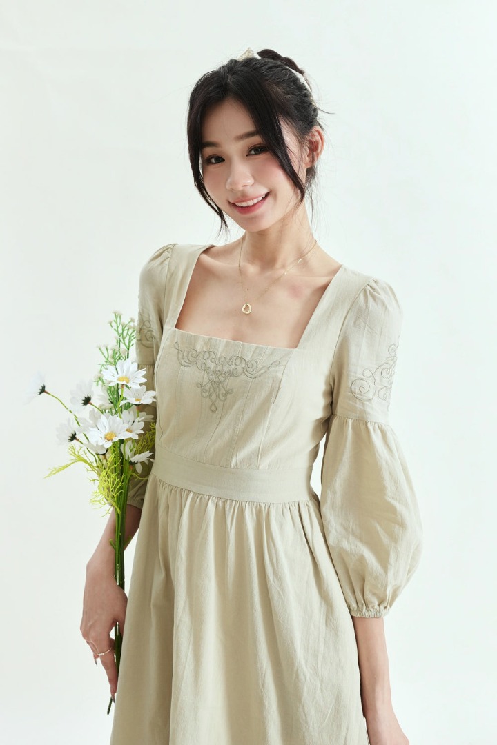 Tlc label dress light green, Women's Fashion, Dresses & Sets, Dresses ...